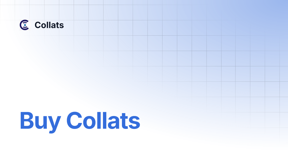 Buy Collats | Collats
